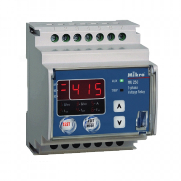 Relay Bảo Vệ Điện Áp Mikro - MU250-415V